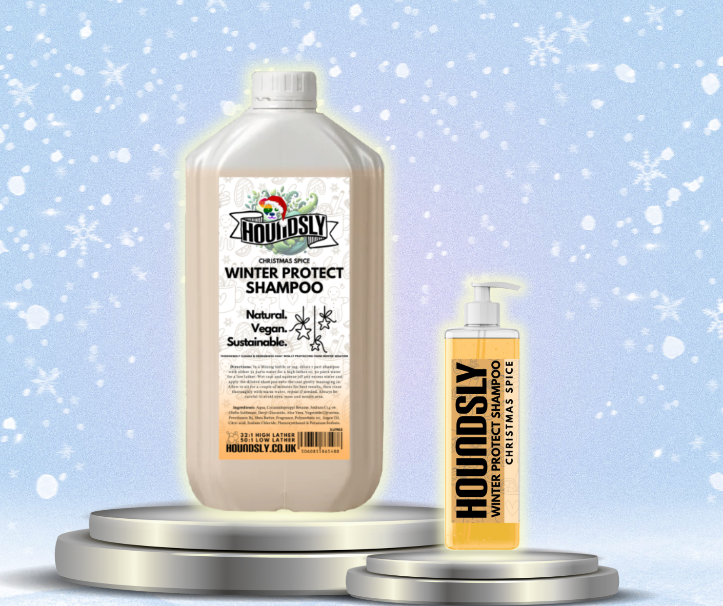 Winter Protect Shampoo - Christmas Spice – Houndsly Pet Products